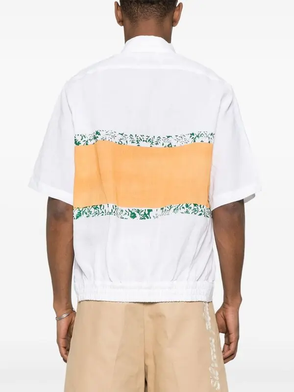 Rhude Logo-print Chambray Shirt