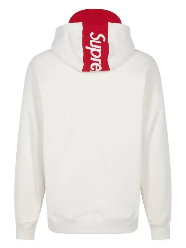 Supreme Brim Fw 22 Zip-Up Hoodie - White | Editorialist