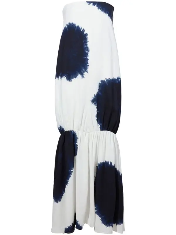 Proenza Schouler Margot Strapless Maxi Dress - White