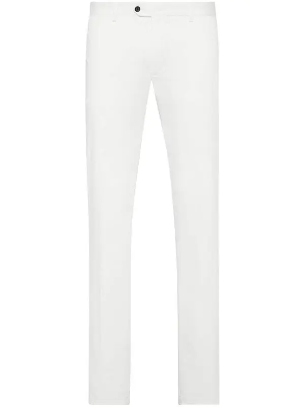Philipp Plein Slim-cut Gabardine Chinos