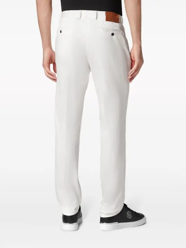 Philipp Plein Slim-cut Gabardine Chinos