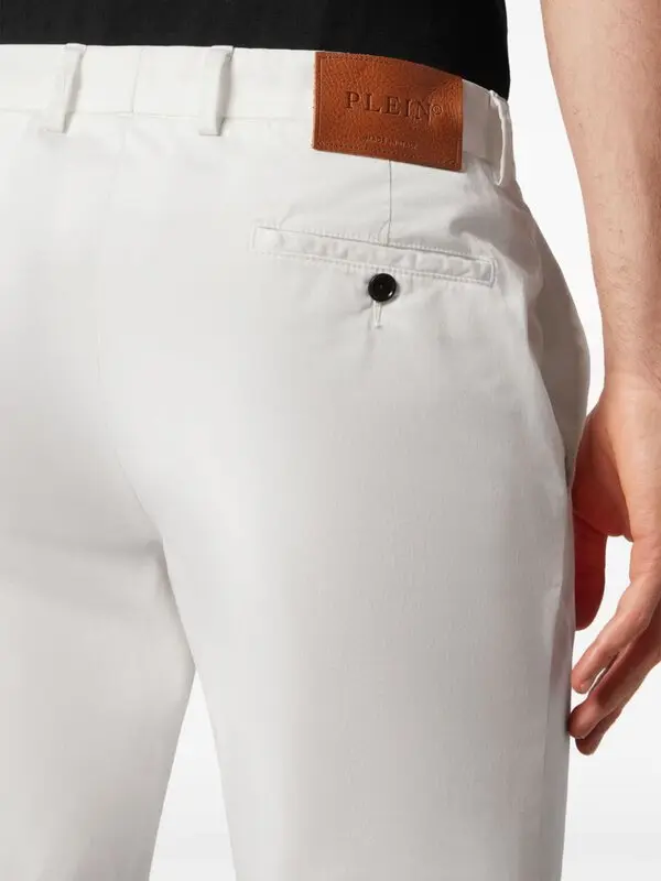 Philipp Plein Slim-cut Gabardine Chinos