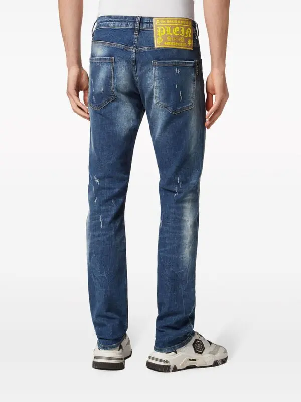 Philipp Plein Straight-leg Jeans - Blue