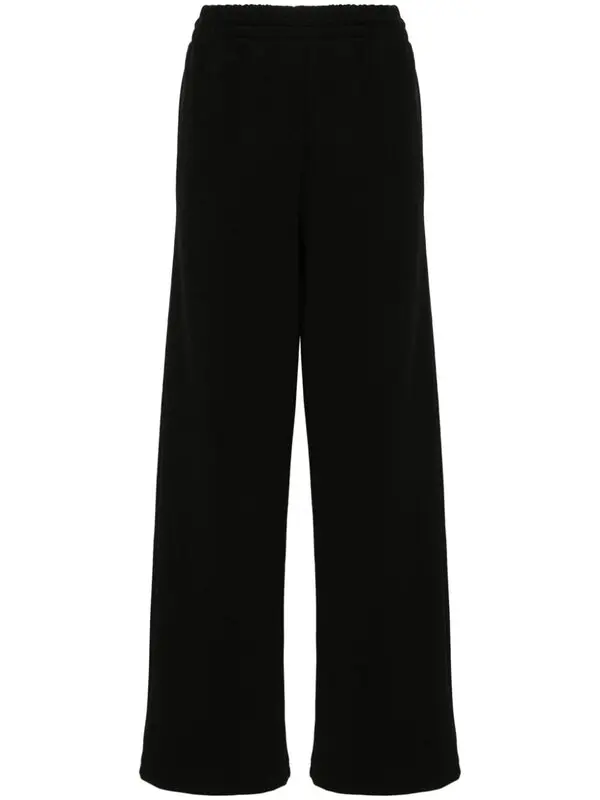 Wardrobe.NYC Ribbed Straight-leg Trousers