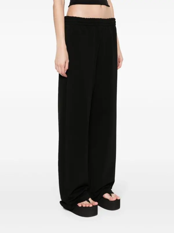 Wardrobe.NYC Ribbed Straight-leg Trousers