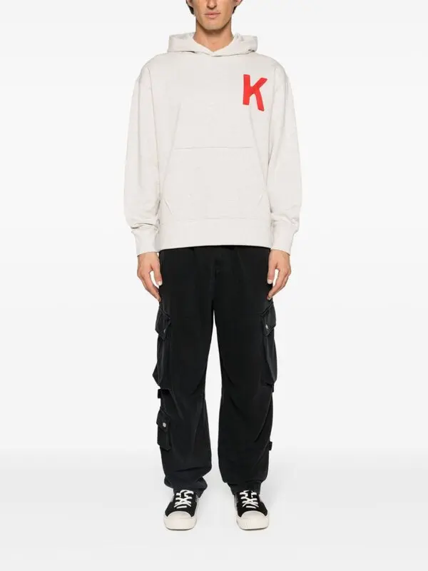 Kenzo Lucky Tiger Logo-embroidered Hoodie