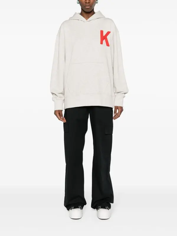 Kenzo Lucky Tiger Logo-embroidered Hoodie