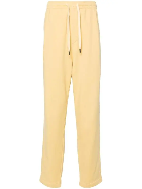 MARANT Mailesco Logo-flocked Track Pants - Yellow