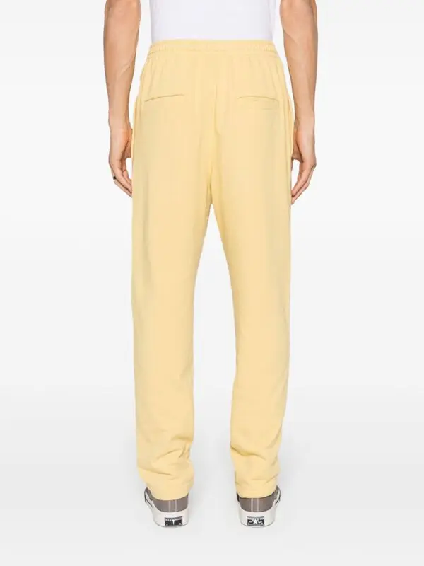 MARANT Mailesco Logo-flocked Track Pants - Yellow