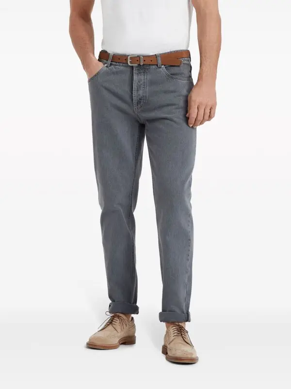 Brunello Cucinelli Tapered-leg Jeans
