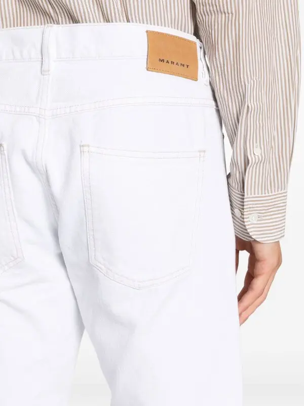 MARANT Jack Mid-rise Straight-leg Jeans