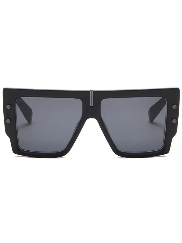 Balmain B-grand Oversized Sunglasses - Black