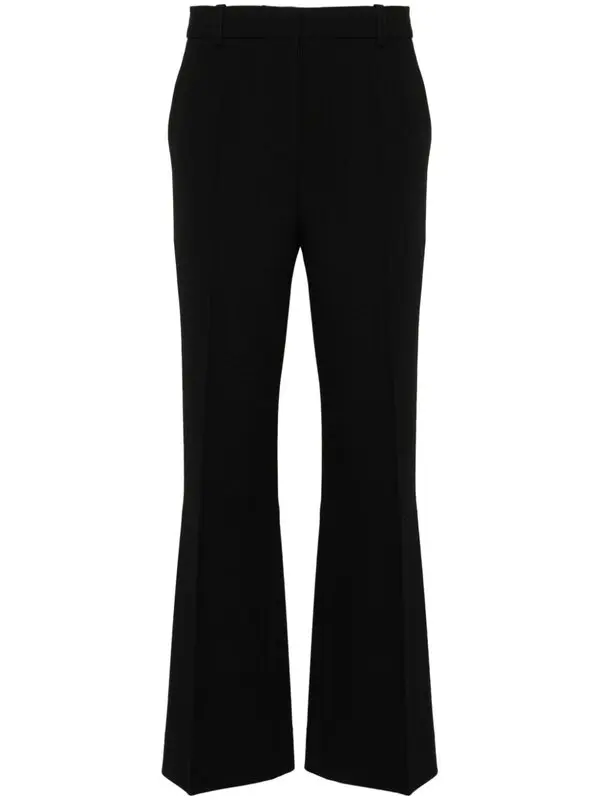 Victoria Beckham Tailored Flared Trousers - Black