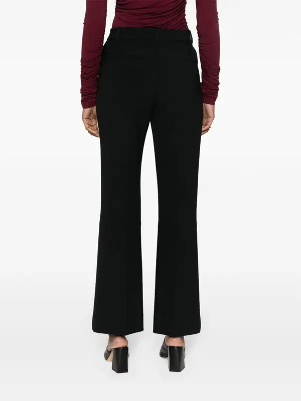 Victoria Beckham Tailored Flared Trousers - Black