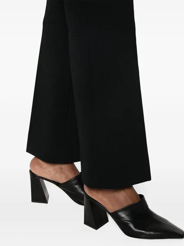 Victoria Beckham Tailored Flared Trousers - Black