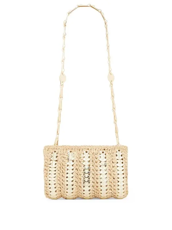 Rabanne 1969 Raffia Shoulder Bag