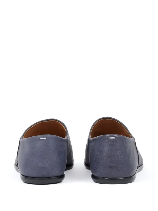 MAISON MARGIELA Tabi Leather Babouche Shoes - Blue
