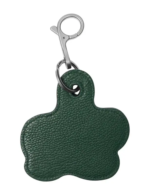 Burberry Ekd Logo-debossed Leather Keyring