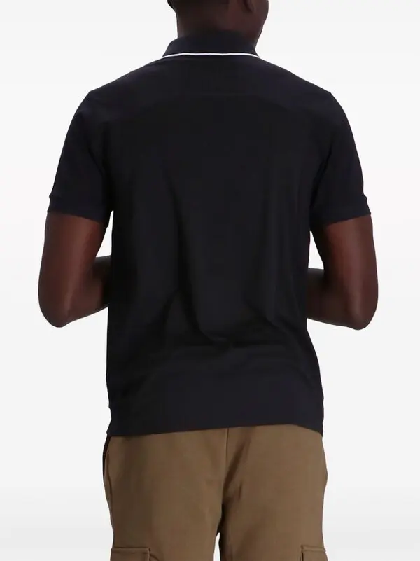 BOSS Philix Cotton Polo Shirt - Black