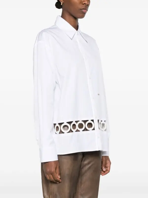 Dsquared2 Ring-hardware Cotton Shirt