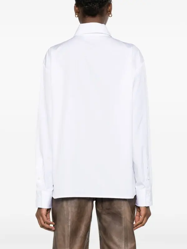 Dsquared2 Ring-hardware Cotton Shirt