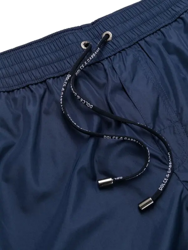 Dolce & Gabbana Logo-appliqué Swim Shorts