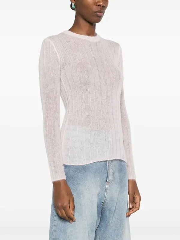 Kenzo Ribbed Open-knit Jumper