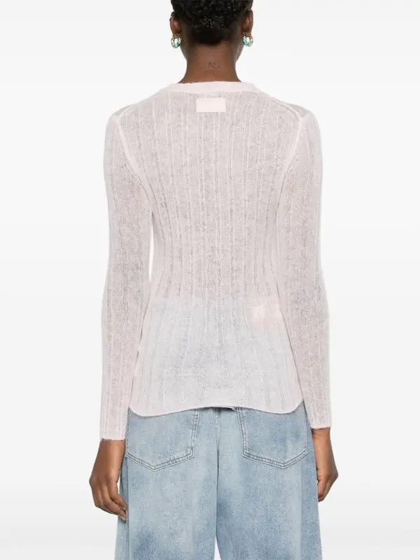 Kenzo Ribbed Open-knit Jumper