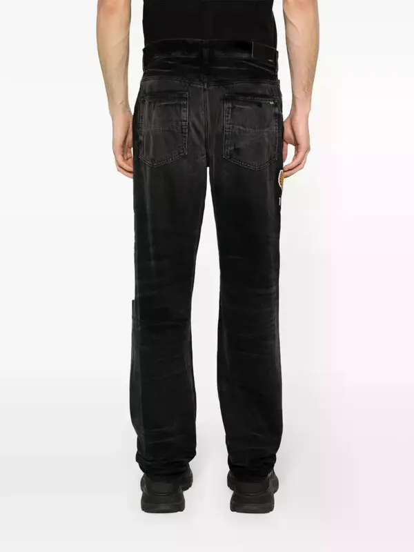 Amiri Varsity Straight-leg Jeans