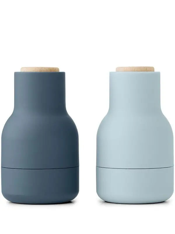 AUDO Bottle Grinder Ceramic Salt And Pepper Mill - Blue