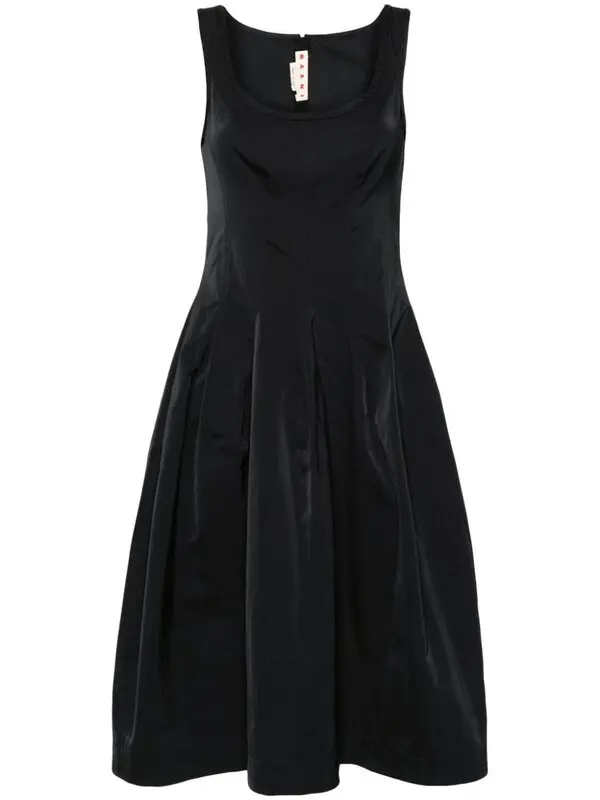 Marni A-line Scuba Midi Dress