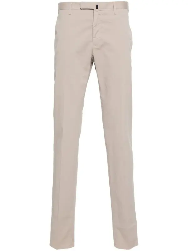 Incotex Pressed-crease Trousers - Neutrals