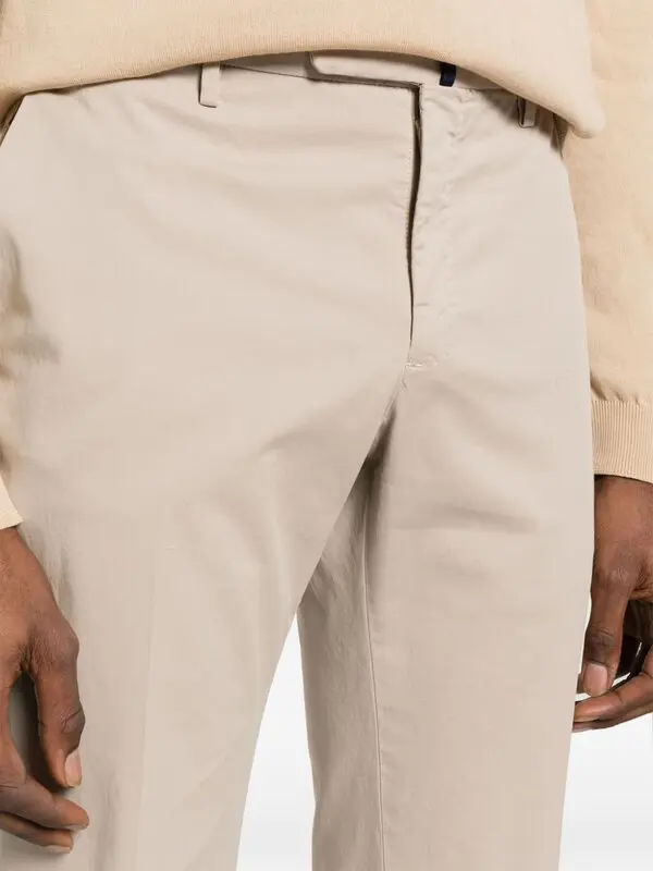 Incotex Pressed-crease Trousers - Neutrals
