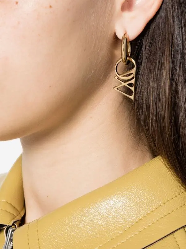 Off-White Ow Drop Earrings