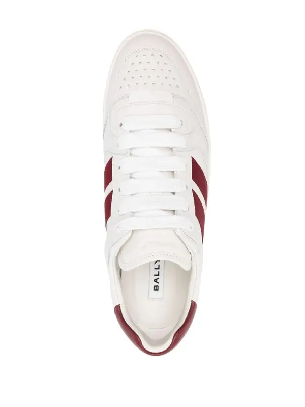 Bally Raise Leather Sneakers - White