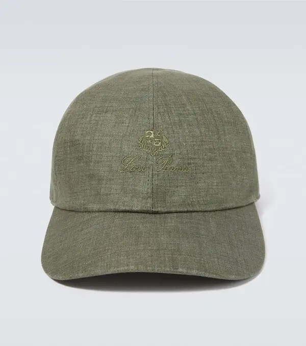 Loro Piana Logo Cap - Green