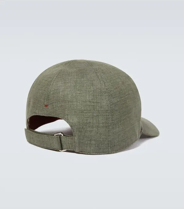 Loro Piana Logo Cap - Green