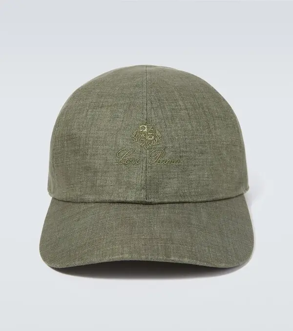 Loro Piana Logo Cap - Green