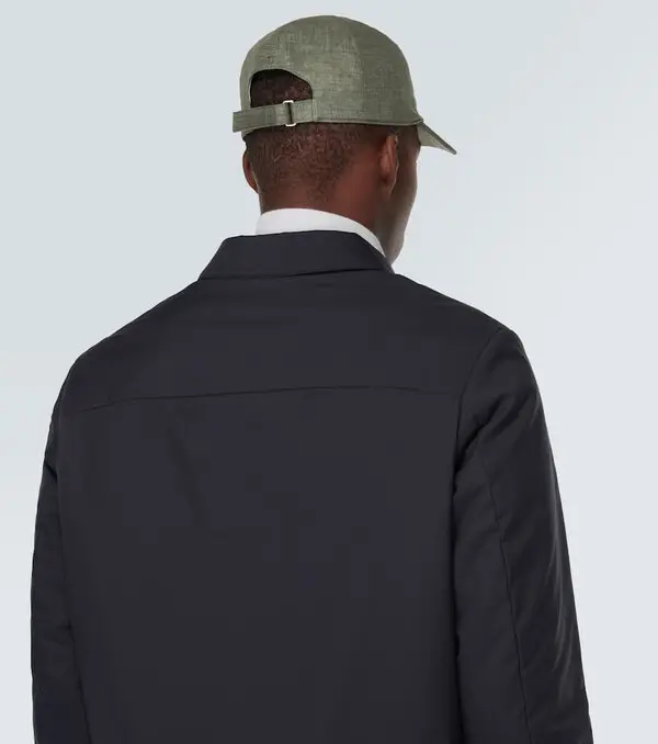 Loro Piana Logo Cap - Green