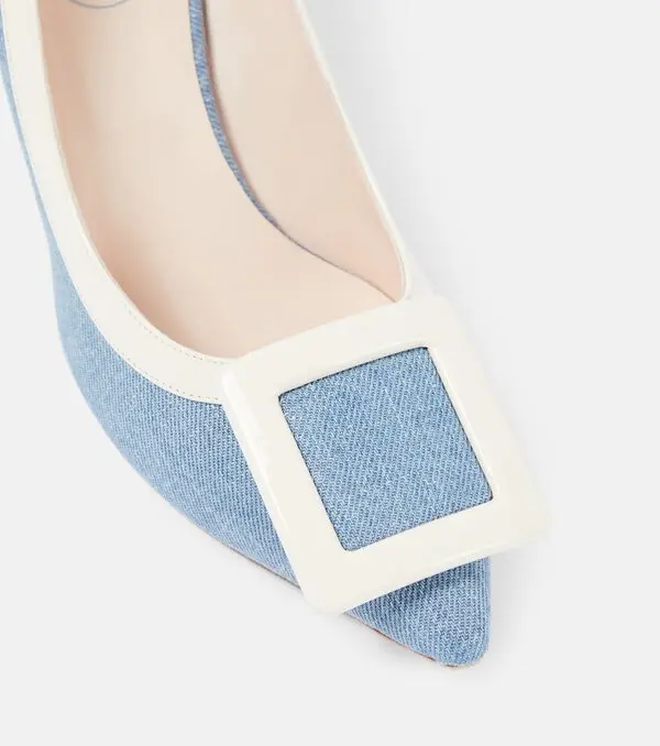 ROGER VIVIER Viv' In The City Pumps - Blue