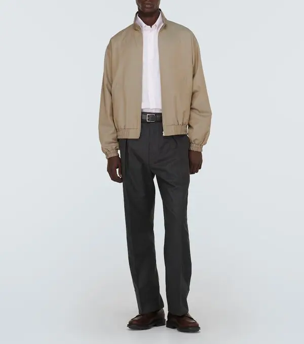 Loro Piana Wool And Cashmere Pants