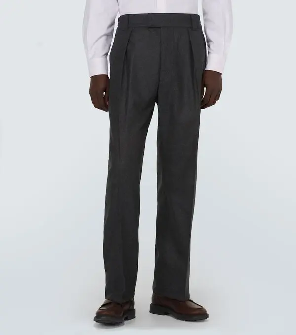 Loro Piana Wool And Cashmere Pants