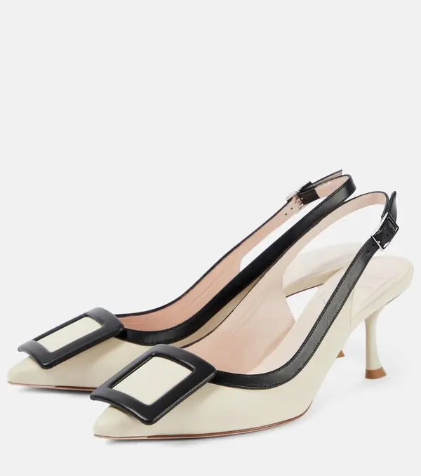 ROGER VIVIER Viv' In The City Slingback Pumps - Multicoloured