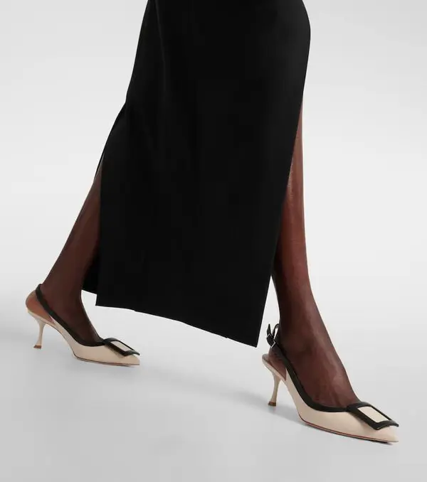 ROGER VIVIER Viv' In The City Slingback Pumps - Multicoloured