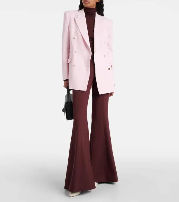 Gabriela Hearst Cashmere Double-breasted Blazer - Pink