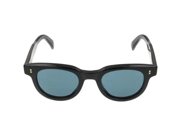 Dunhill Full Rim Sunglasses - Black Black Blue