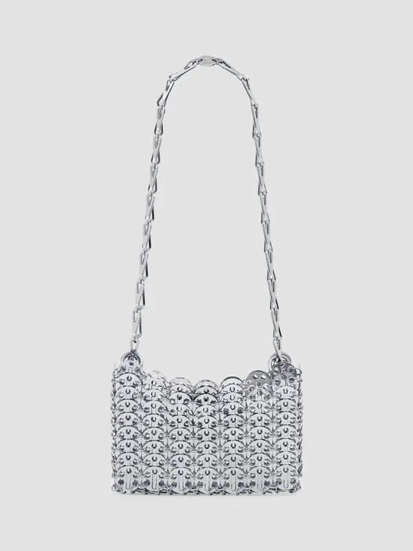 Rabanne 1969 Nano Shoulder Bag - Silver