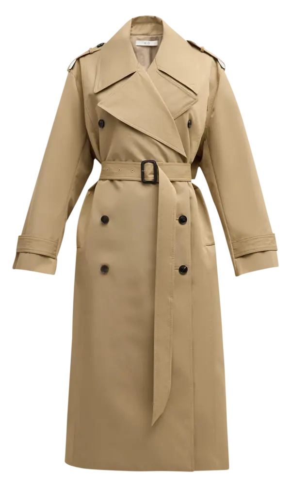 Co - Co Oversized Belted Trench Coat