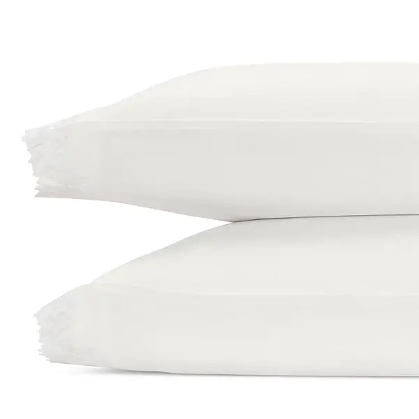 MATOUK Virginia King Pillowcases, Pair - Bone