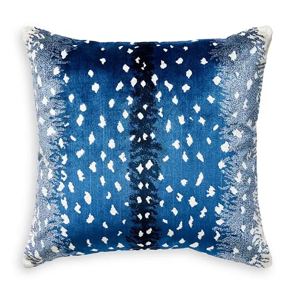 SCALAMANDRE Antelope Pillow - Midnight